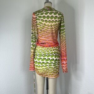 omighty | Skirts | The Illusion Set By Omighty Mini Skirt Retro Sheer ...